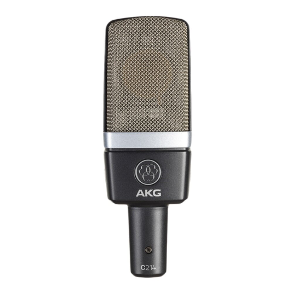 Конденсаторный кардиоидный студийный микрофон AKG C214 для вокала