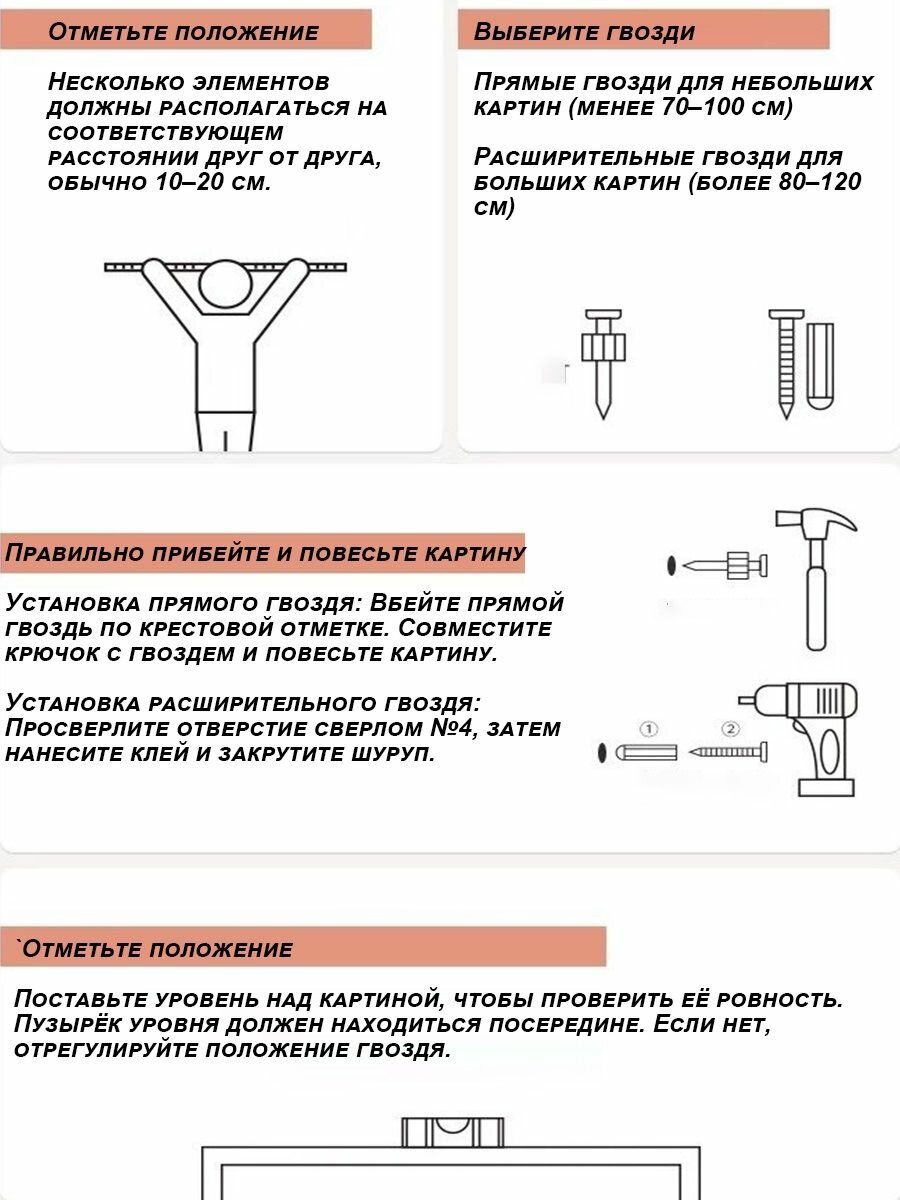 Крышка-панно для электросчетчика скрытый декор Декоративная крышка для электросчетчика Подходит для спальни, офиса.