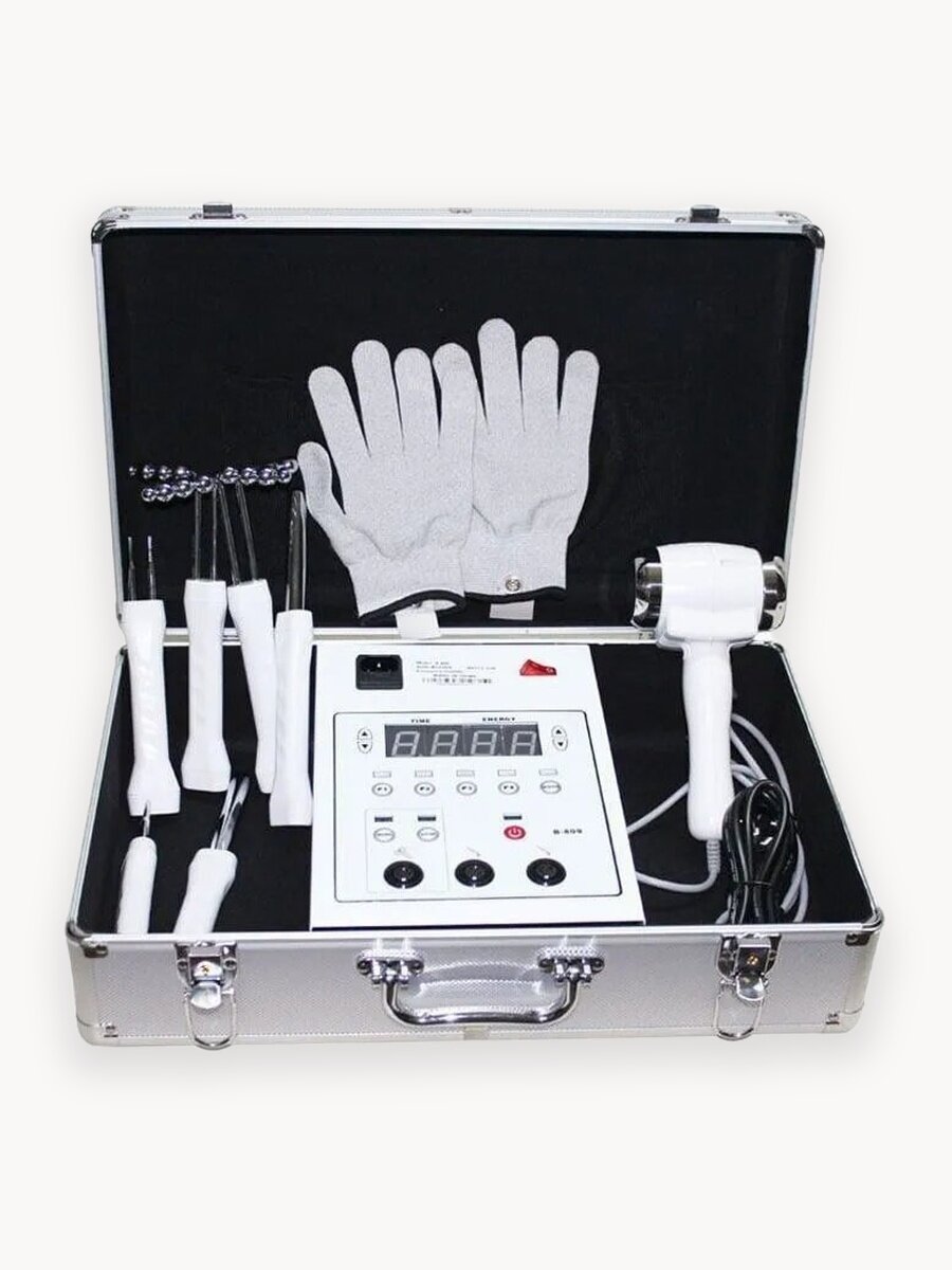 Аппарат для микротоковой терапии в кейсе AURO B-809，Косметологический аппарат