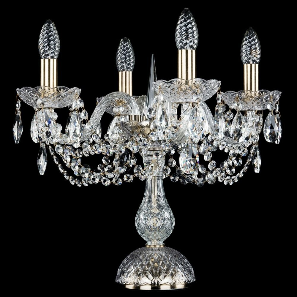 12.11.4.141-37. Br. Sp Настольная лампа хрустальная Bohemia Art Classic