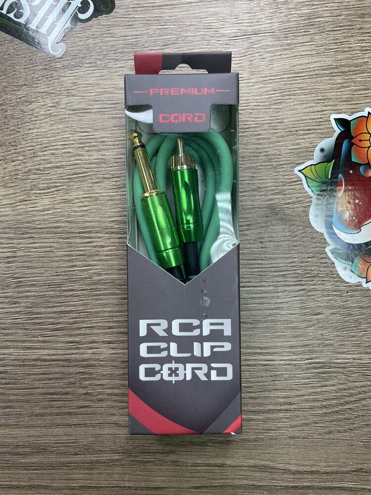 Силиконовый клипкорд RCA Premium AVA Зеленый
