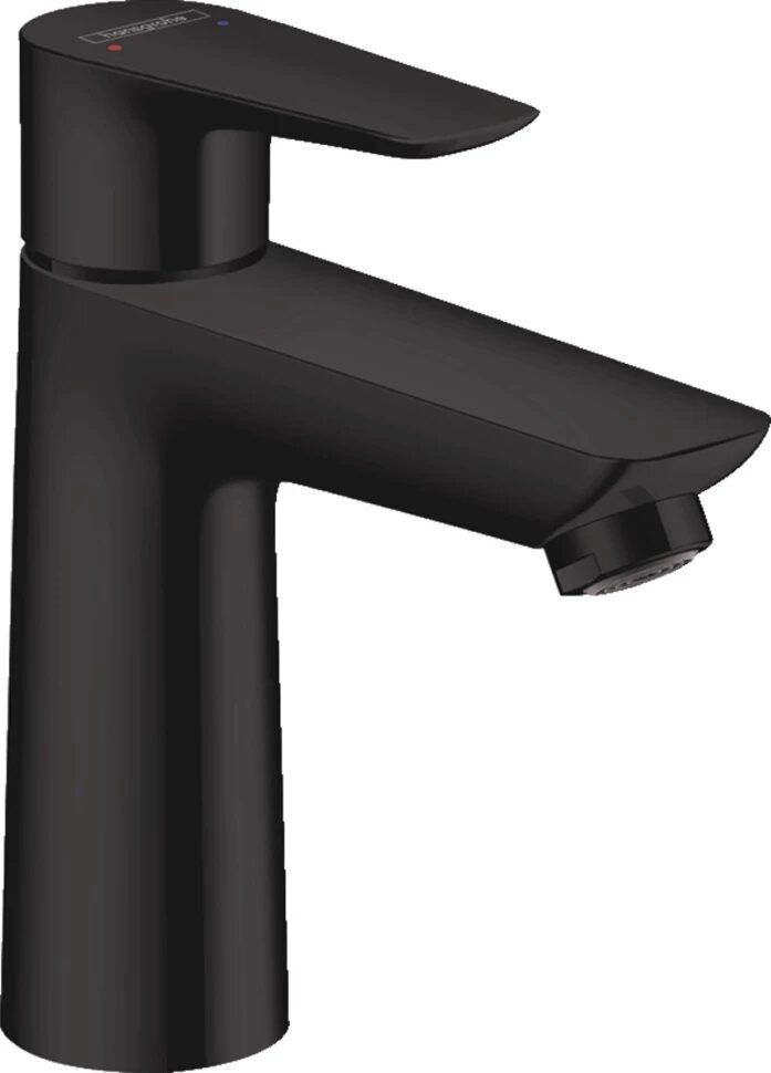 Смеситель для раковины Hansgrohe Talis E 71712670 без донного клапана, черный матовый