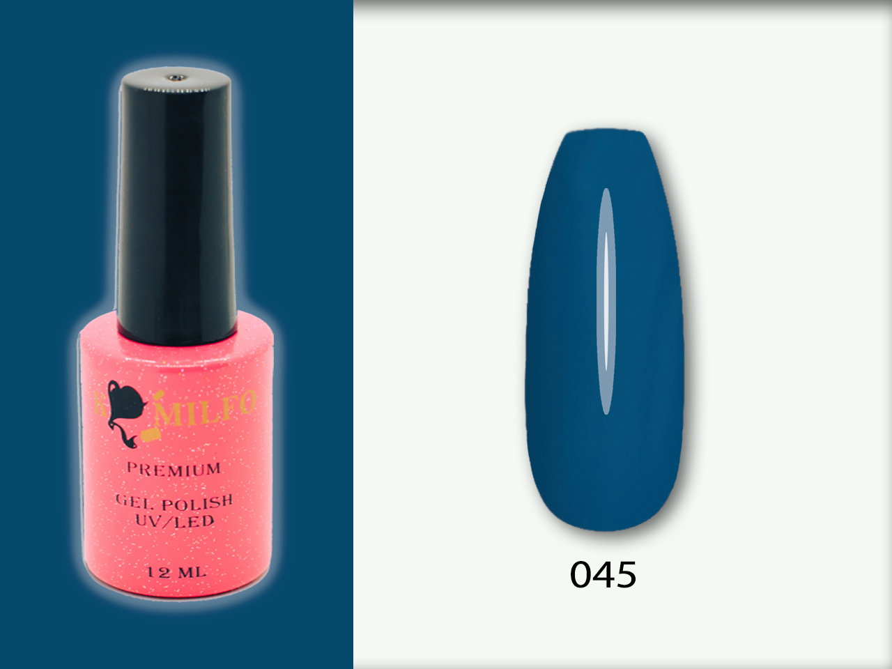 045 KOMILFO гель лак 12 мл.
