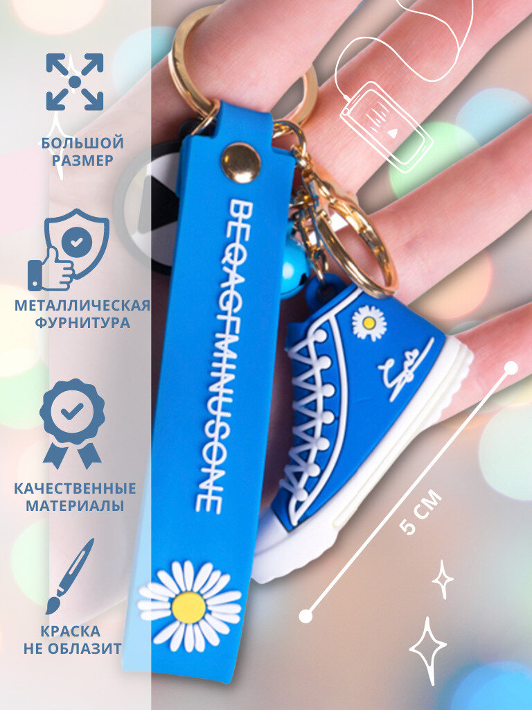 Брелок резиновый игрушка на ключи Хаги Ваги, Стич, Китти, Беззубик, Попа кота, Авакадо, Пикачу, Кеды, Йода, собака