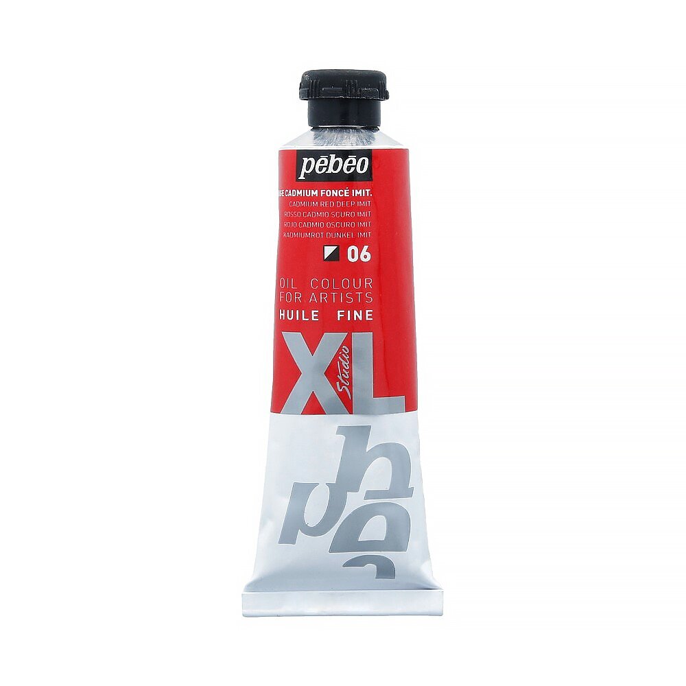Краска масляная Pebeo XL, 37 мл, кадмий темно-красный