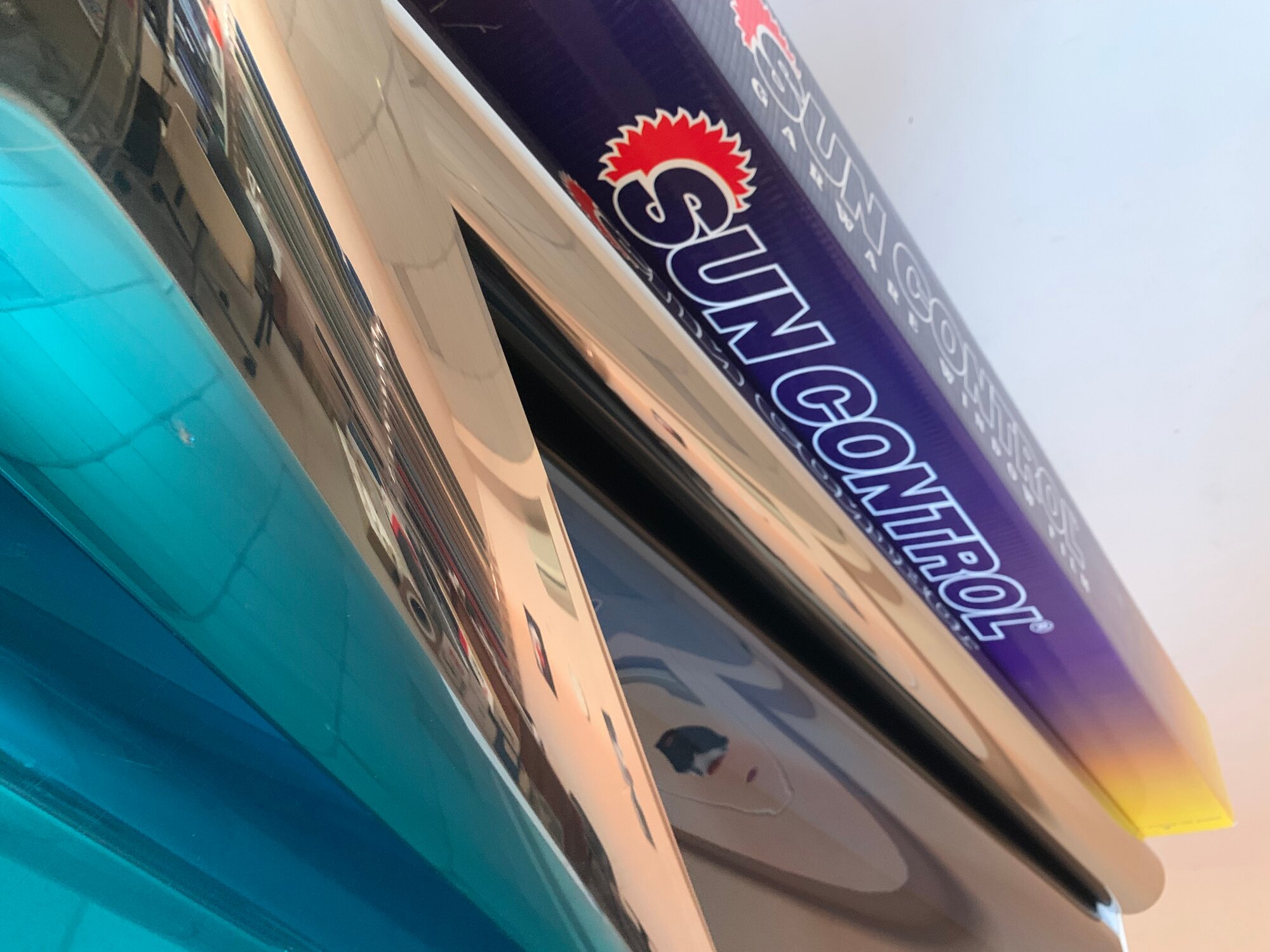 Автомобильная зеркальная тонировочная пленка SUNCONTROL RA 10% (1,5x1м)