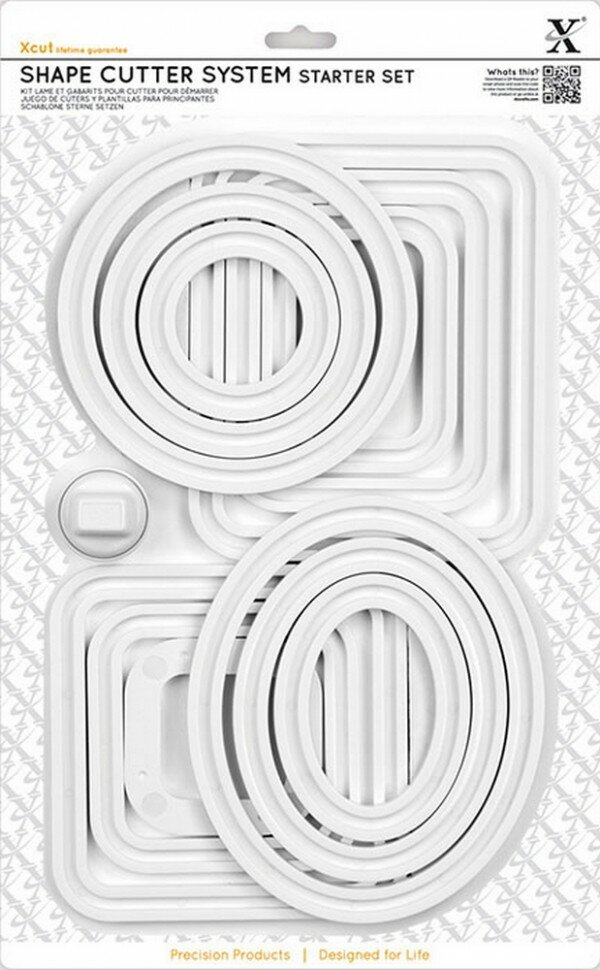 Docrafts XCU268420 Набор стартовый для вырезания форм, 13 шт