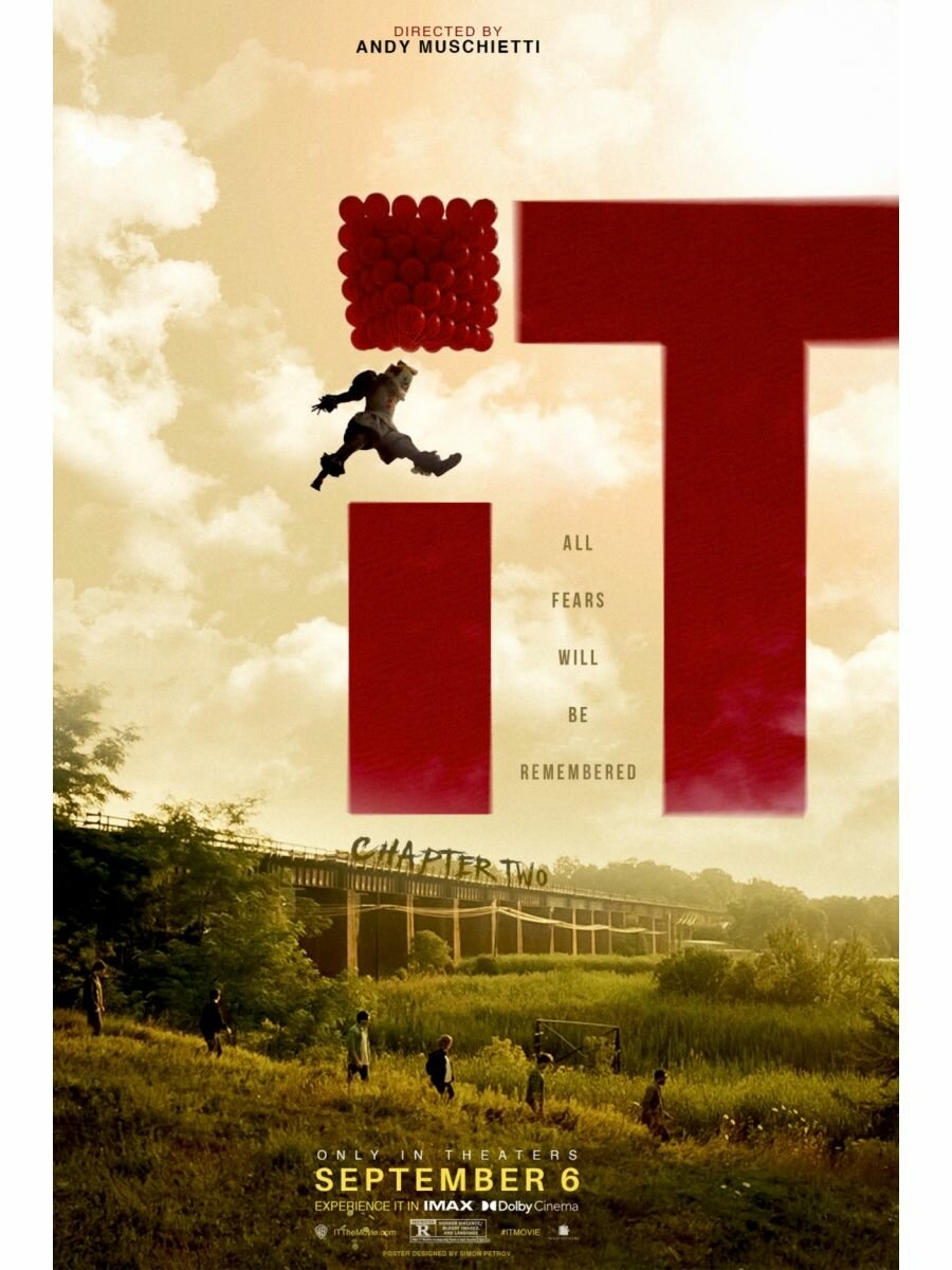 Постер "Оно. Все страхи будут помнить"