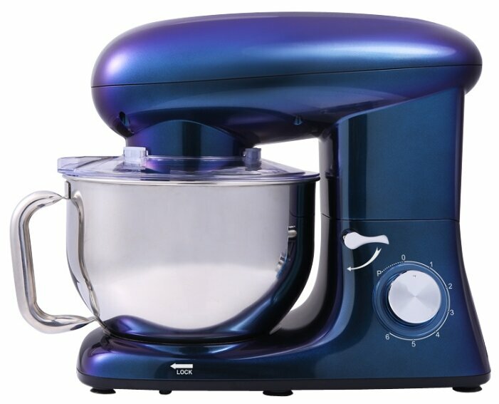 Миксер планетарный Starwind SPM7167 violet, 3 насадки, 10 скоростей