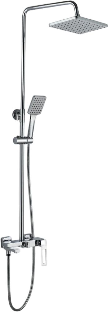 Душевая стойка Haiba HB24817 хром