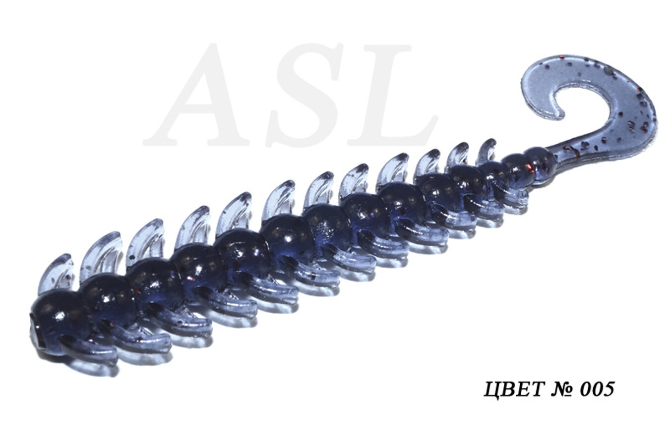 Силиконовая приманка ASL "Бакси" цвет №005, L- 5см (2"), 10шт/уп