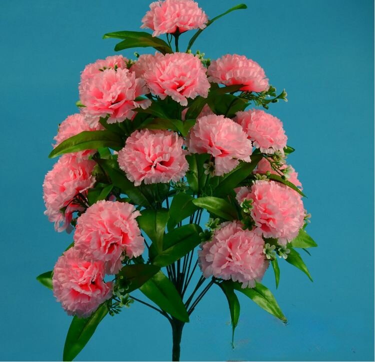 Искусственные цветы"Гвоздика"