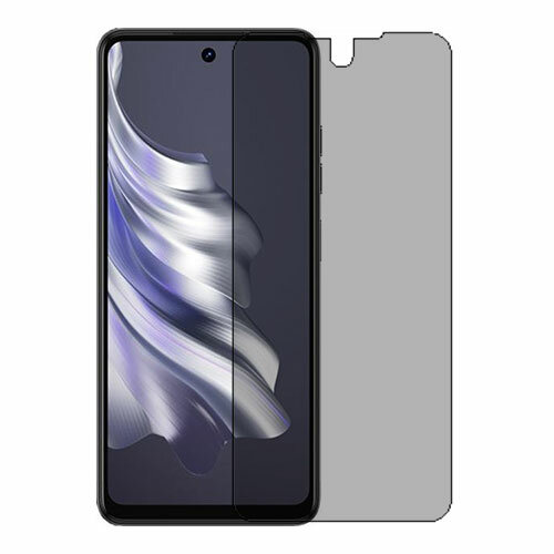 Скрин Мобайл защитный экран для Tecno Spark 20 Pro из нано стекло 9H приватное
