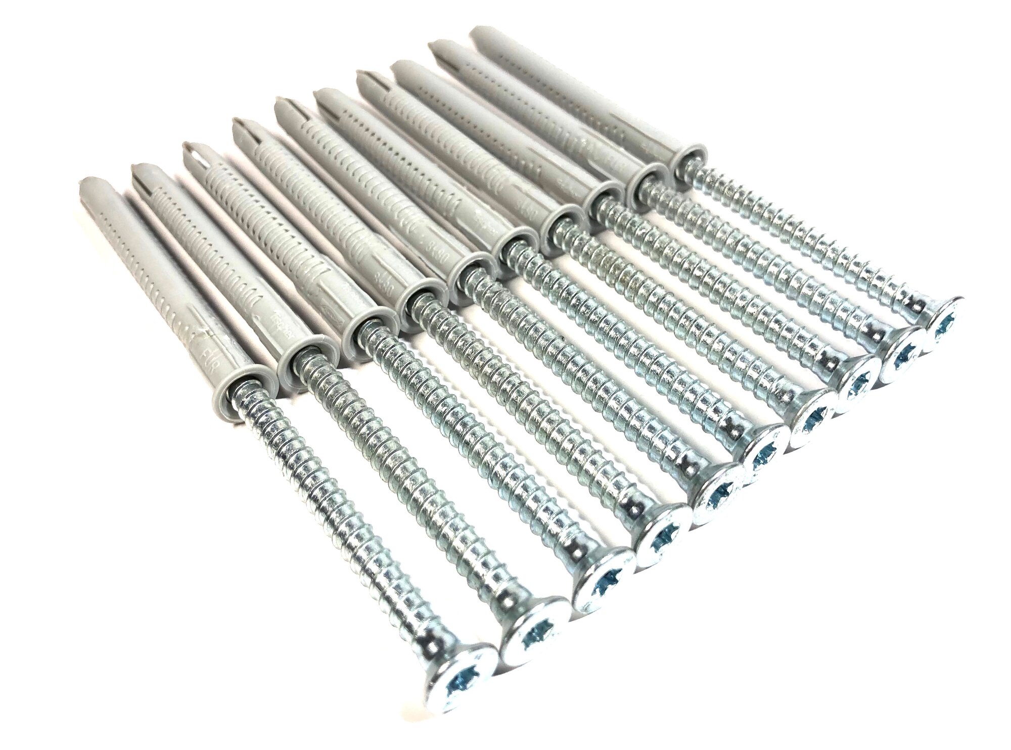 Универсальный фасадный дюбель fischer FUR 8x80 T (с потайным шурупом)