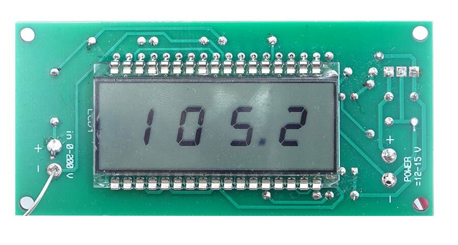 Вольтметр на АЦП ICL7106 / Радиоконструктор