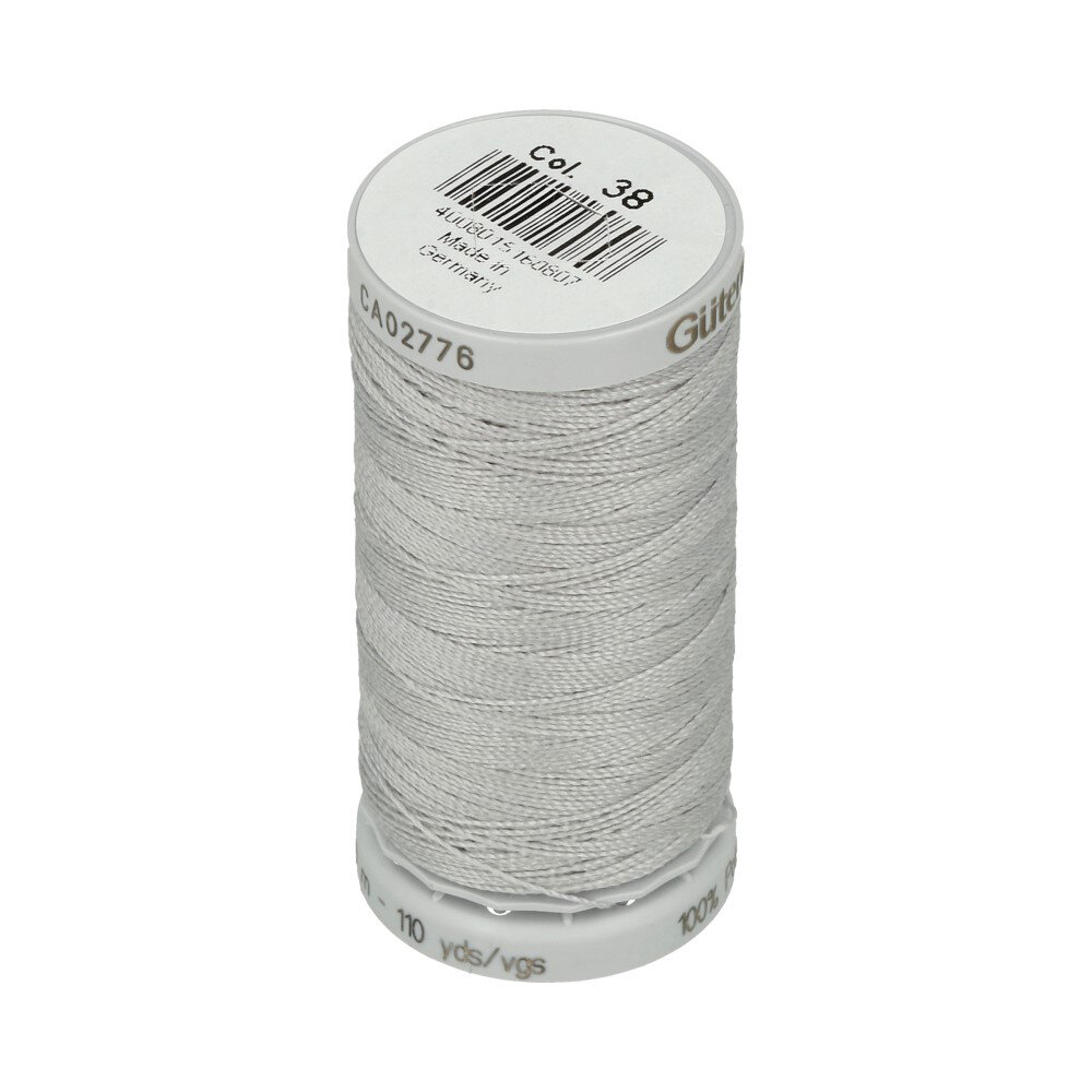 Нитки швейные "GUETERMANN" суперпрочные M 782 100 м 109.36 я №038 св. серый