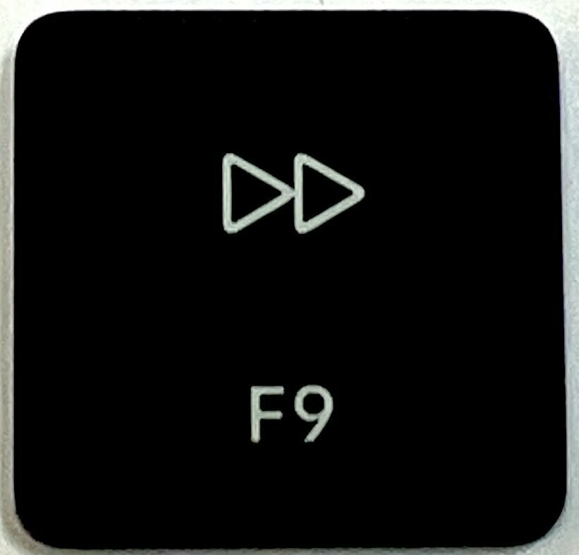 Кнопка клавиша f9 ф9 Macbook M1 2021-2022