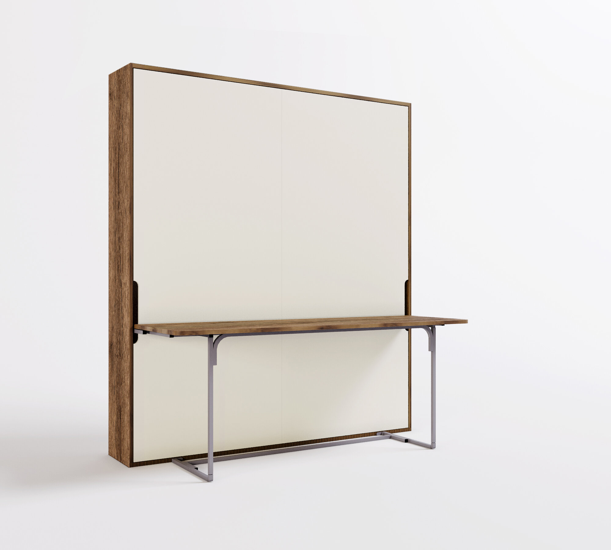 Шкаф кровать-трансформер со столом Летто Таволо 1800 Янтарь