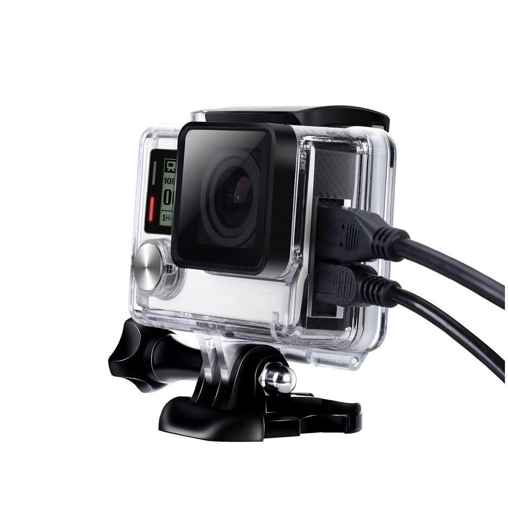 Бокс с отверстием для подзарядки экшн камер GoPro
