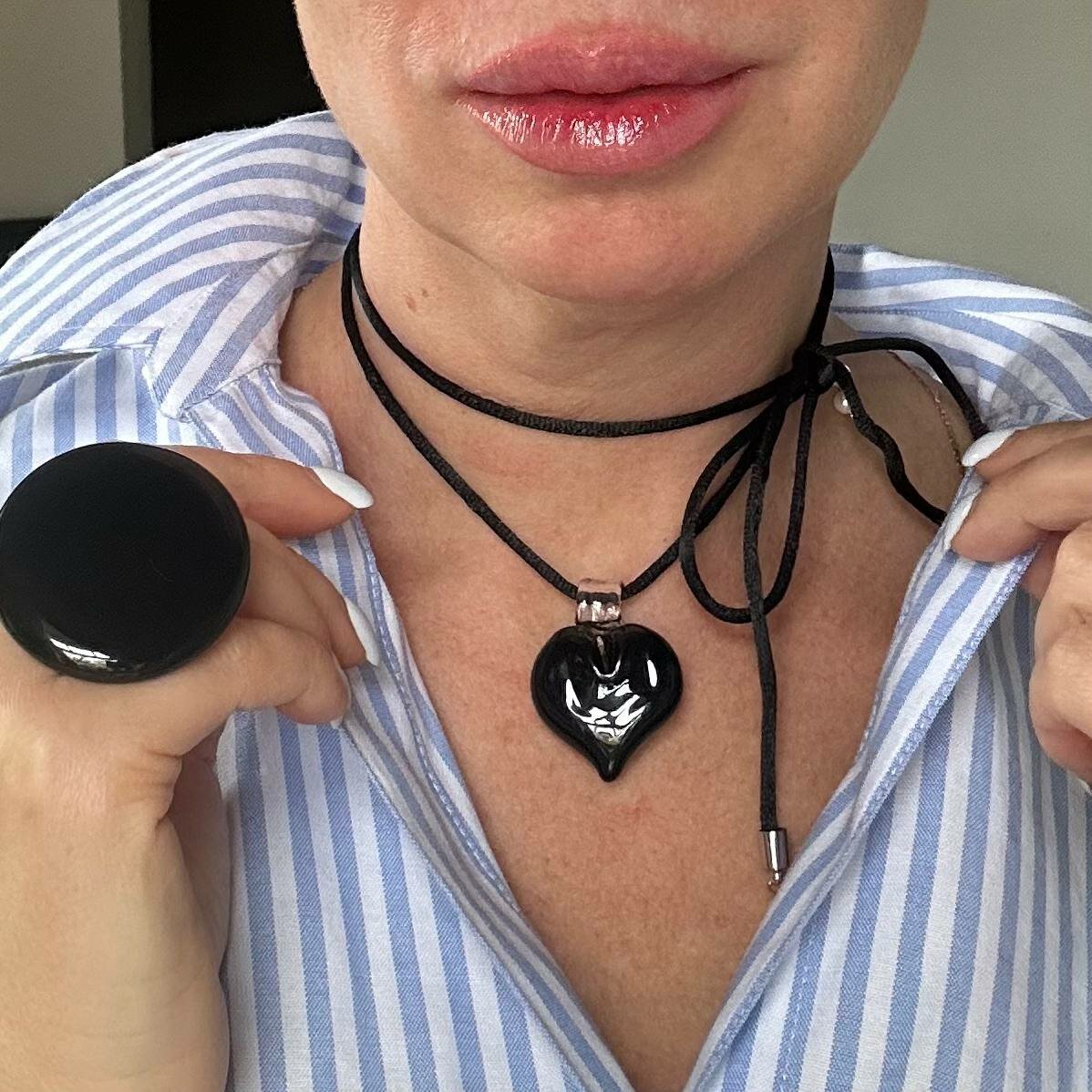 Колье, муранское стекло