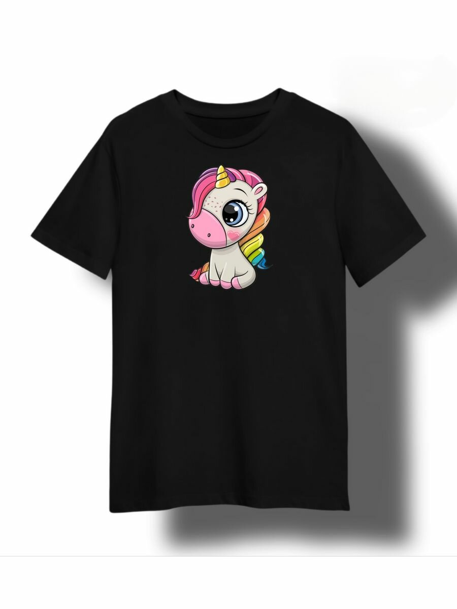 Футболка единорог