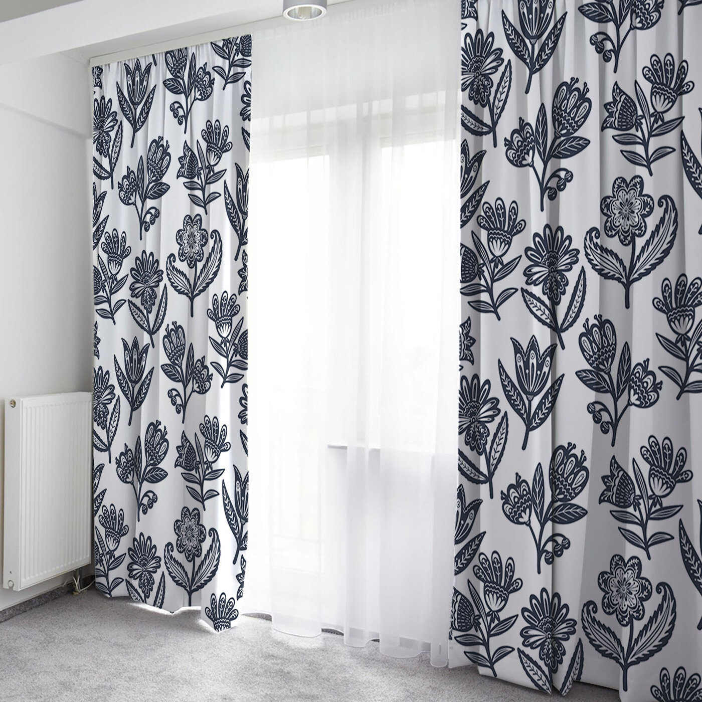 Шторы (фотошторы) из габардина, 290х220 см, Good Room