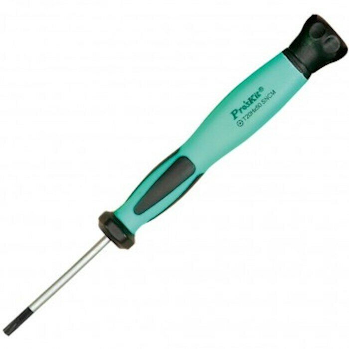 Отвертка прецизионная звездообразная (Torx) антистатическая Pro'sKit SD-083-T4 T4x50 мм