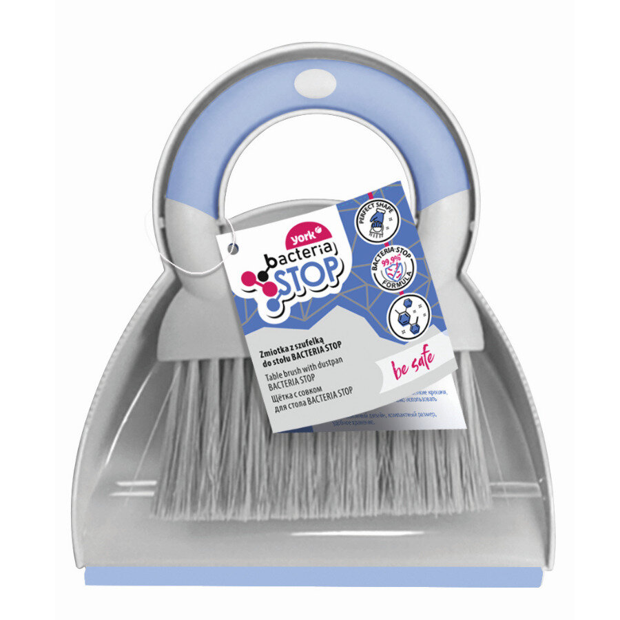 Щетка+совок для стола YORK Бактерия Стоп, 062110