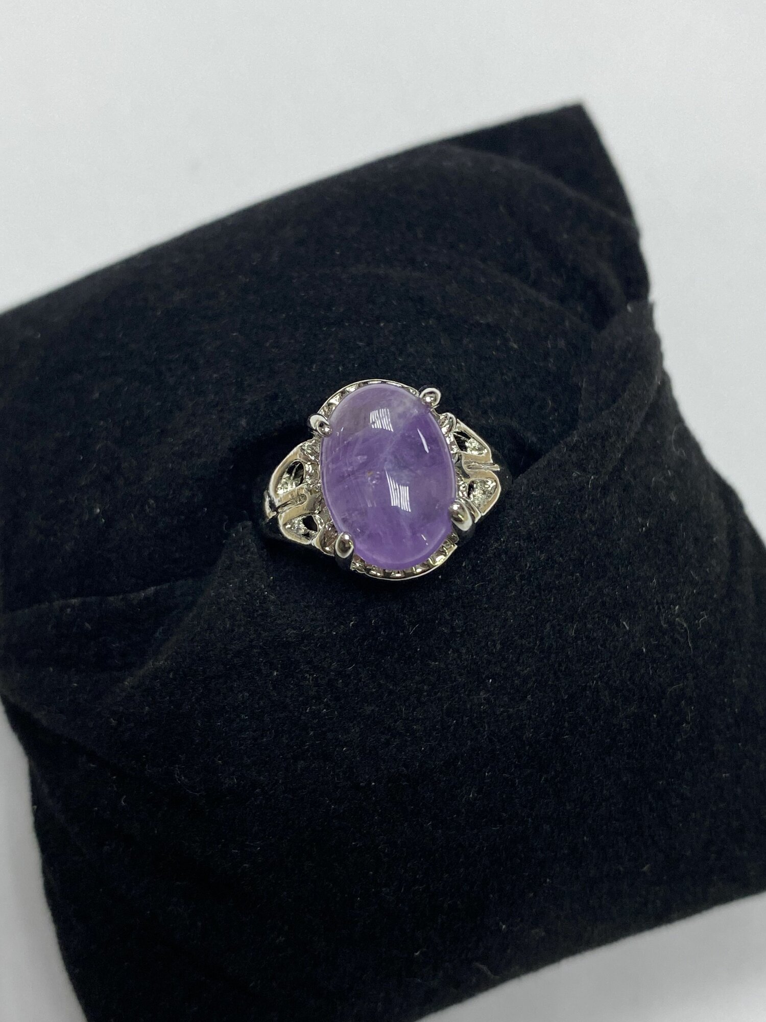 Кольцо, аметист