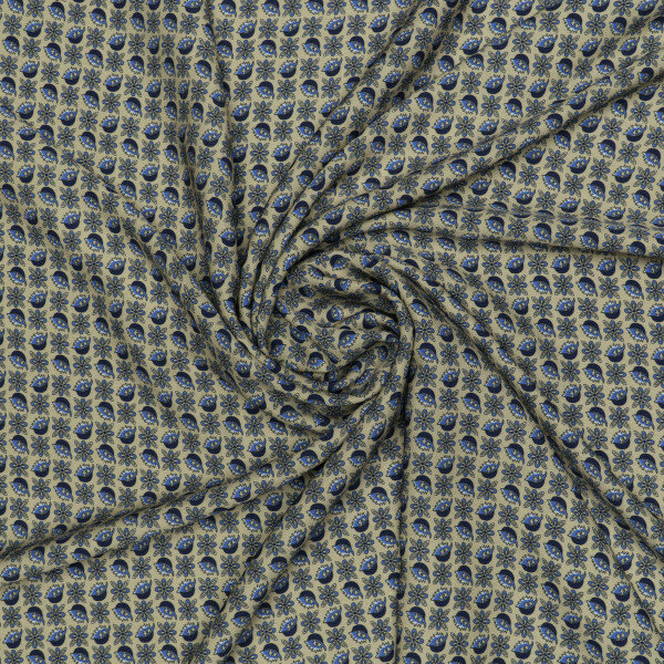 Ткань Ткани-100, 100% вискоза, твил, 150г/м2, ширина 1,4 м, длина 1 м, плотность 150