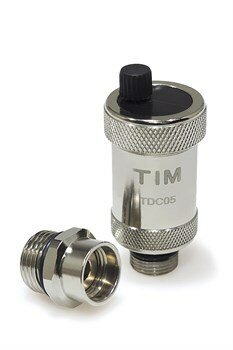 Воздухоотводчик автоматический 1/2 с отсек. клапаном, хром TIM