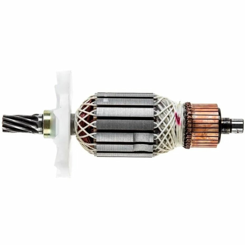 Ротор / Якорь для отбойного молотка Fairline FCH15001, китайский Hitachi H65SB (L-195, 9 зубов) дополнительная бронировка