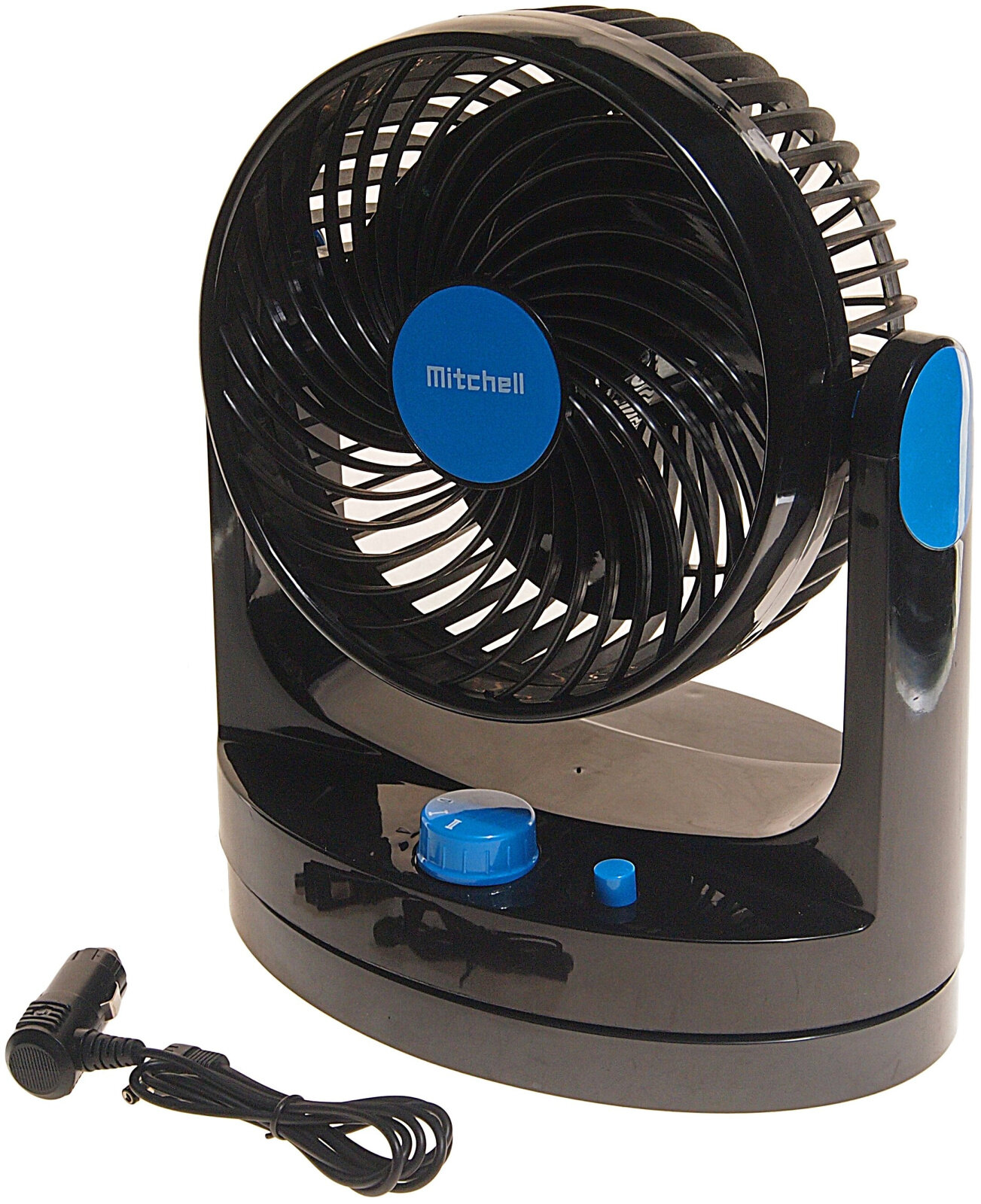 Вентилятор HX-507 18см 12V 5/6W black/blue MITCHELL