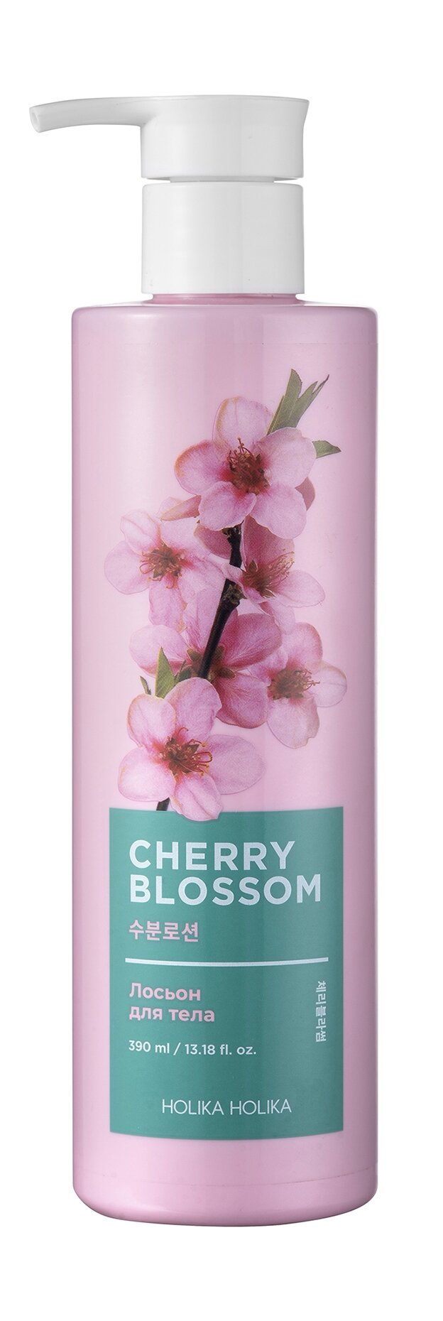 HOLIKA HOLIKA Лосьон для тела Cherry Blossom Body Lotion с экстрактом вишни, 390 мл