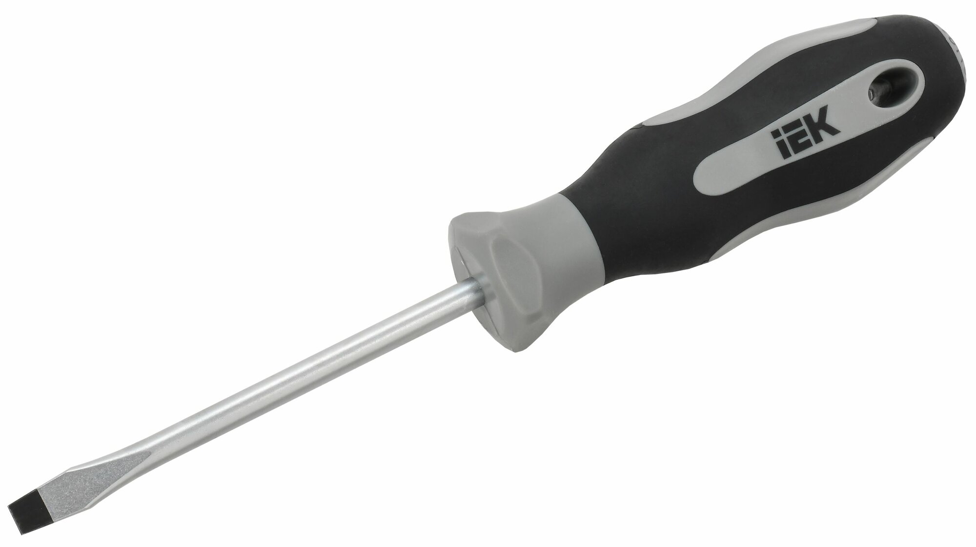 Отвертка IEK ARMA2L 5, SL6.5х100, прямой, магнитный наконечник, длина 210мм, рабочая часть 100мм