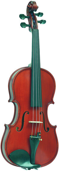 Скрипка Gliga Gems1 AW-V03/4, размер 3/4, Продвинутая ученическая, Аксессуары из черного дерева.