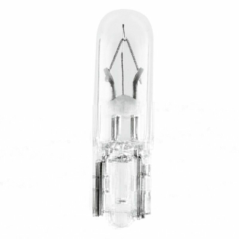 Лампа накаливания приборной панели SVS Standart +30%, W1.2W, W2x4.6d, 3200K, 24V, 1,2W (цена за 1 шт.)