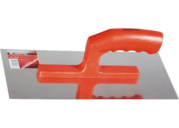 Гладилка из нерж. стали, 280 х 130 мм, зеркальная полировка, пластмассовая ручка MATRIX 86776