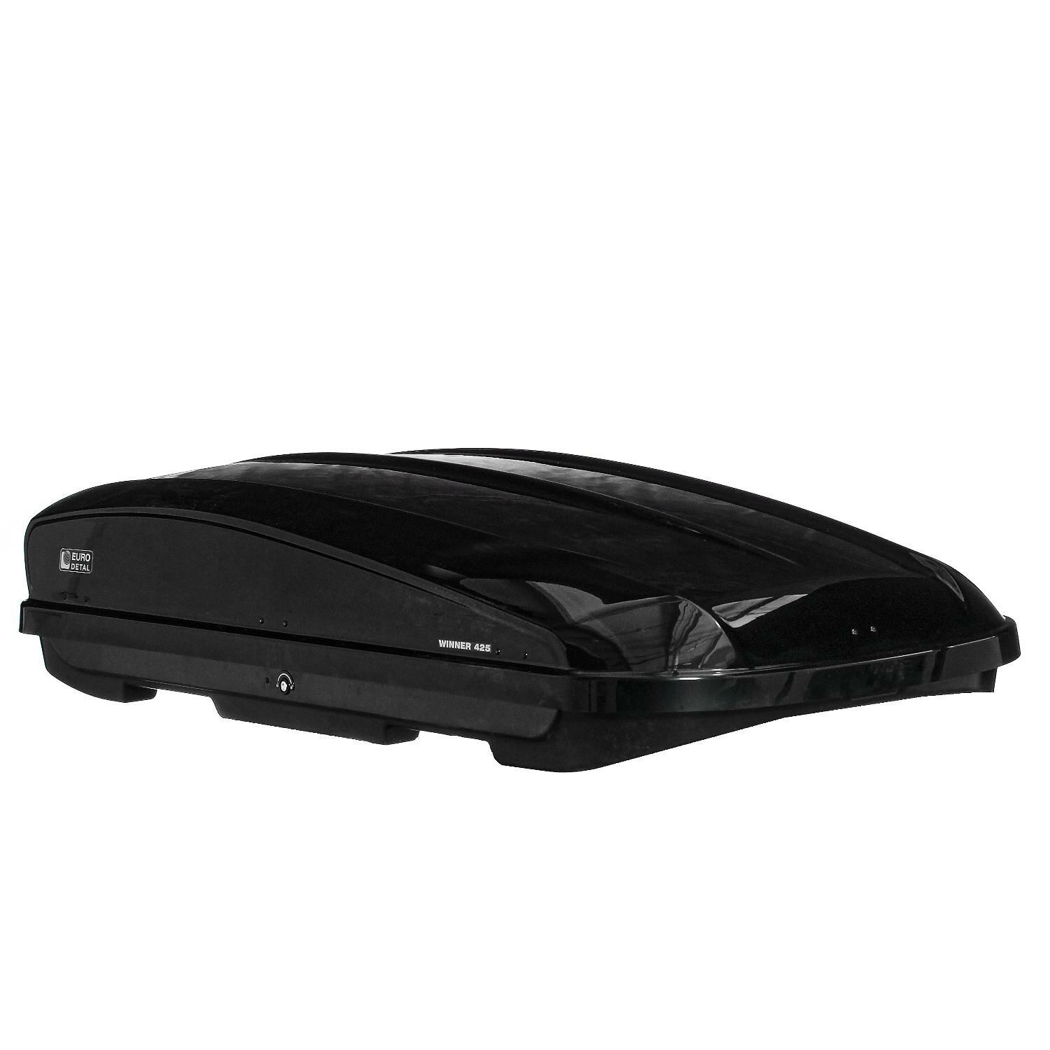 Автобокс на крышу ЕвроДеталь Winner 425л, черный глянец, 186х85х40