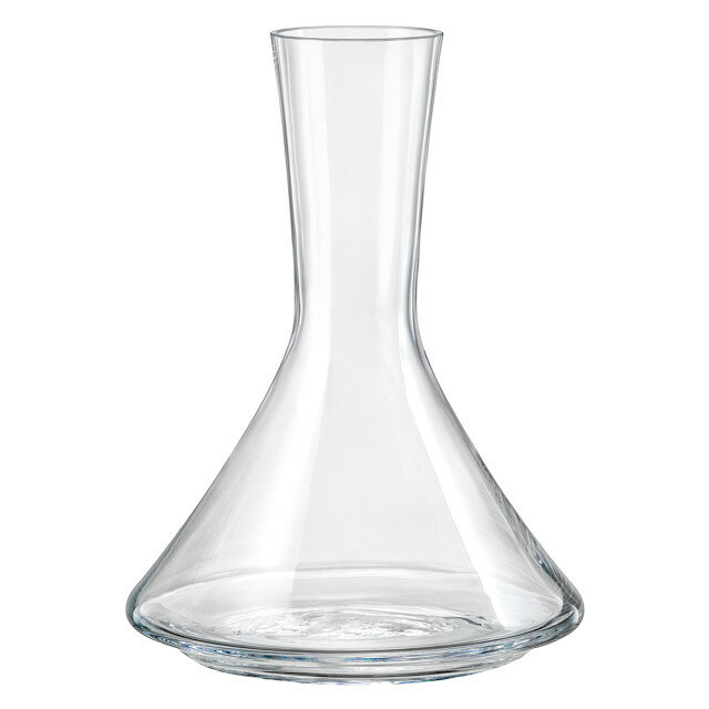 CRYSTALEX Экстра декантер 1,4 л стеклянный сосуд для вина, подходит для дегустаций дома