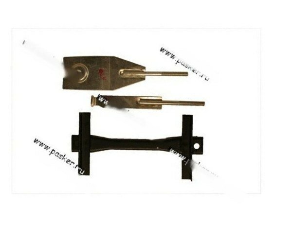 Планка крепления АКБ для Chevrolet Niva 2123, обеспечивает надежное крепление аккумулятора.