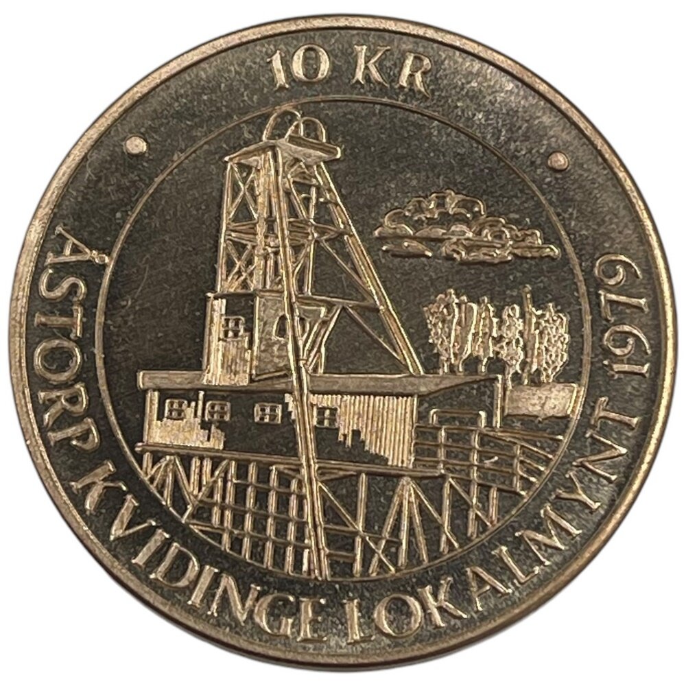 Швеция, Осторп 10 крон 1979 г. (Квидинге)