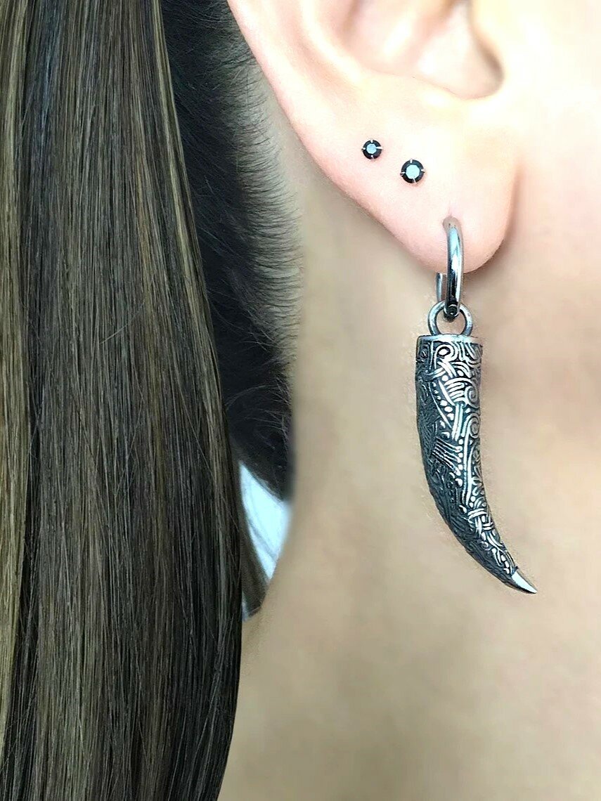 Серьги-трансформеры, славянский оберег