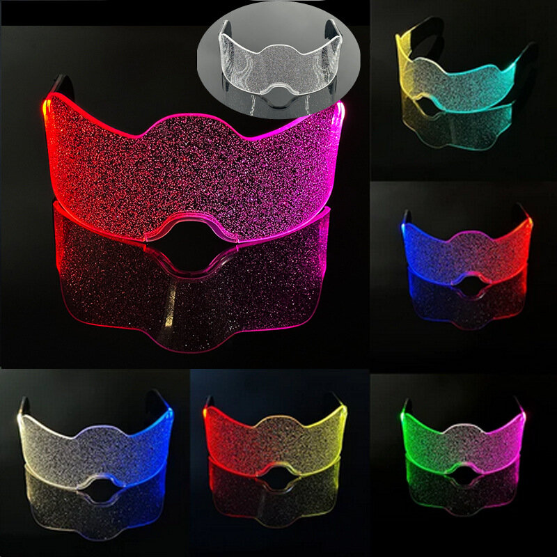 Маскарадная маска "Звездное небо", светодиодная, на половину лица