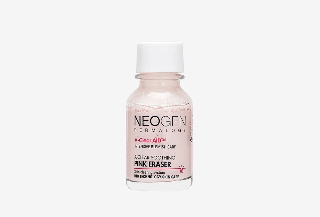 Точечное средство Neogen A-Clear Soothing Pink Eraser, салициловая кислота, для всех типов кожи, 15 мл