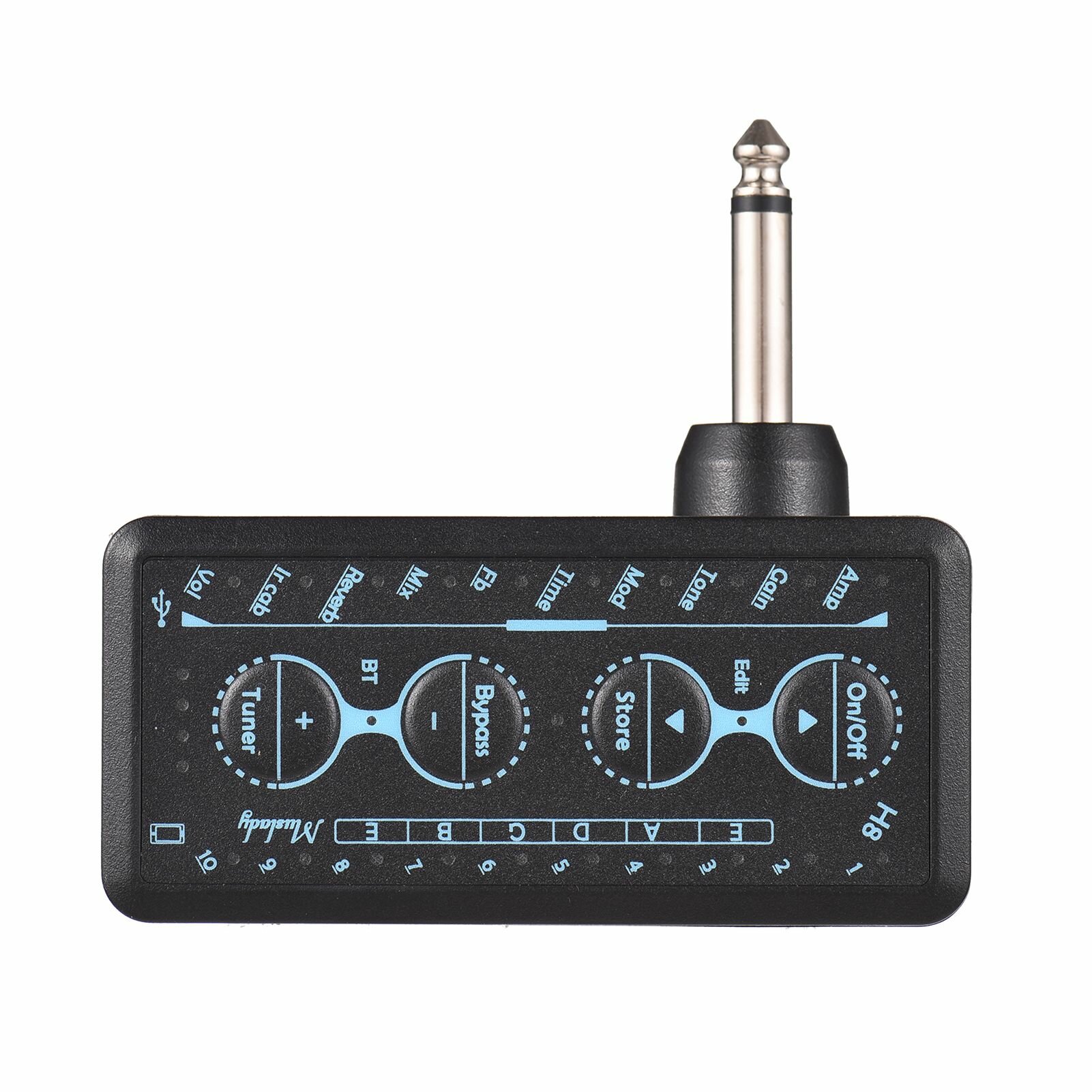 Педаль эффектов для гитары, Muslady, H8