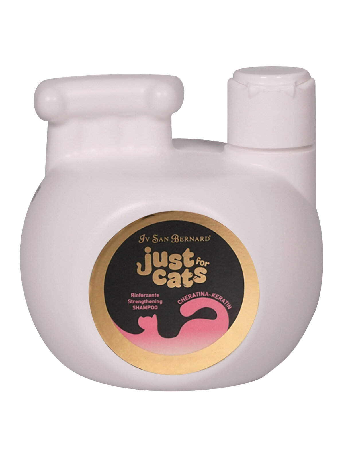 ISB Just for cats Keratin Восстанавливающий шампунь для любого типа шерсти 300 мл