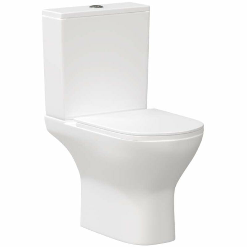 Унитаз напольный Тритон (Triton) Pro Astro AO-2345 сиденье, фурнитура, бачок (Щ0000058891)