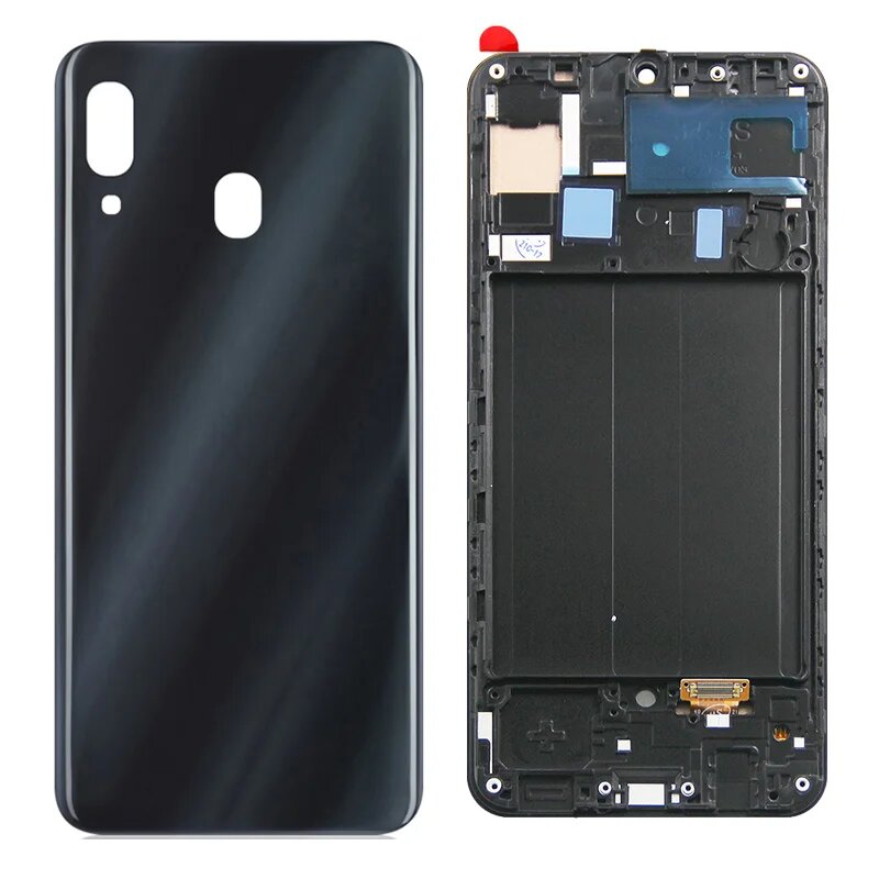 Дисплей для Samsung A30 A305/DS A305FN ЖК-дисплей с дигитайзером сенсорного экрана в сборе для Samsung A30 ЖК-дисплей с рамкой TFT With Frame