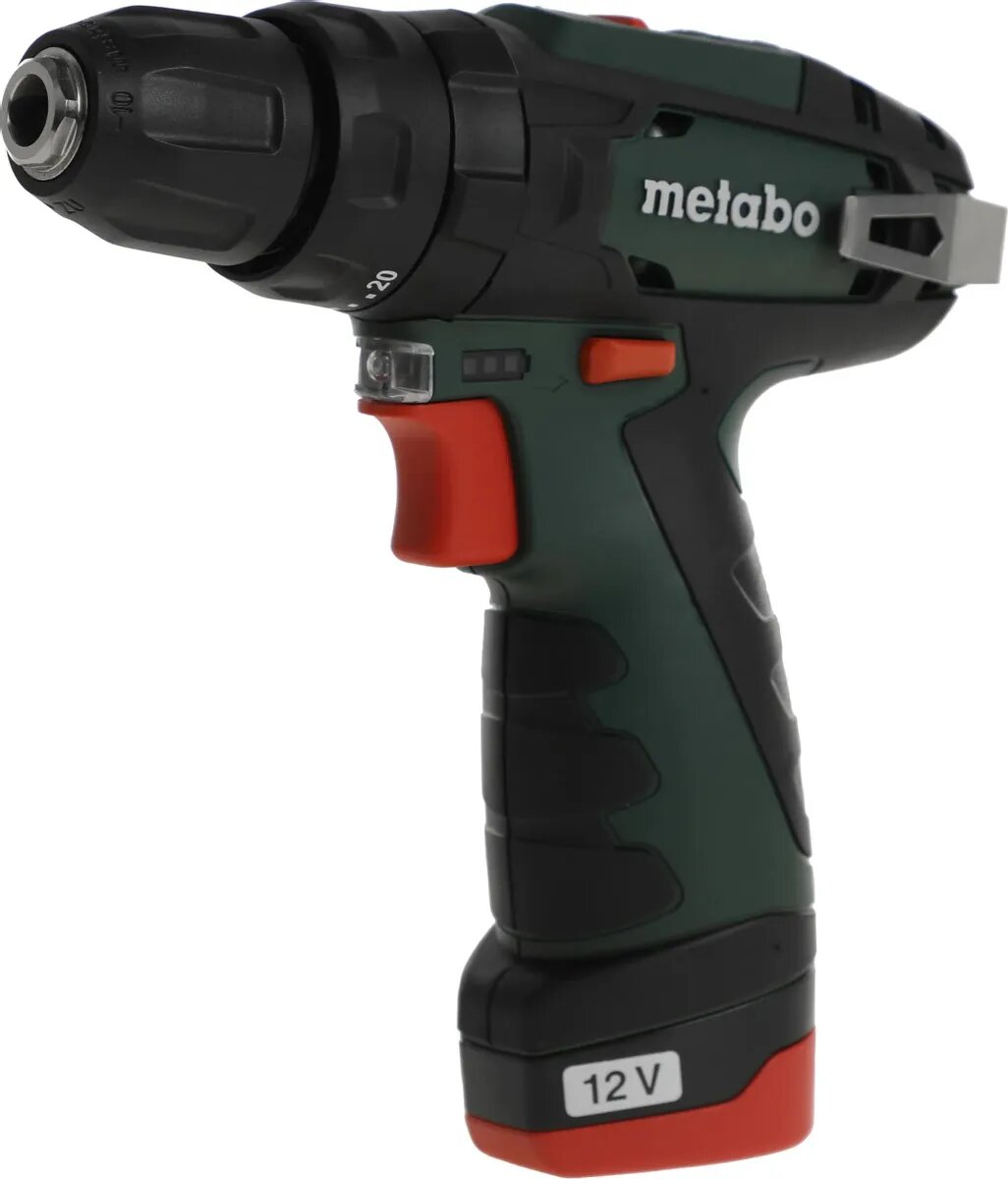 Ударный винтоверт METABO PowerMaxx SB, 2Ач, с двумя аккумуляторами [600385500]